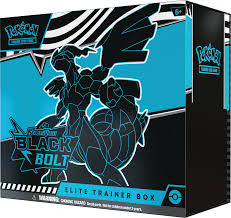 Black Bolt Elite Trainer Box (Pre Order) – Haas' One Stop Card Shop